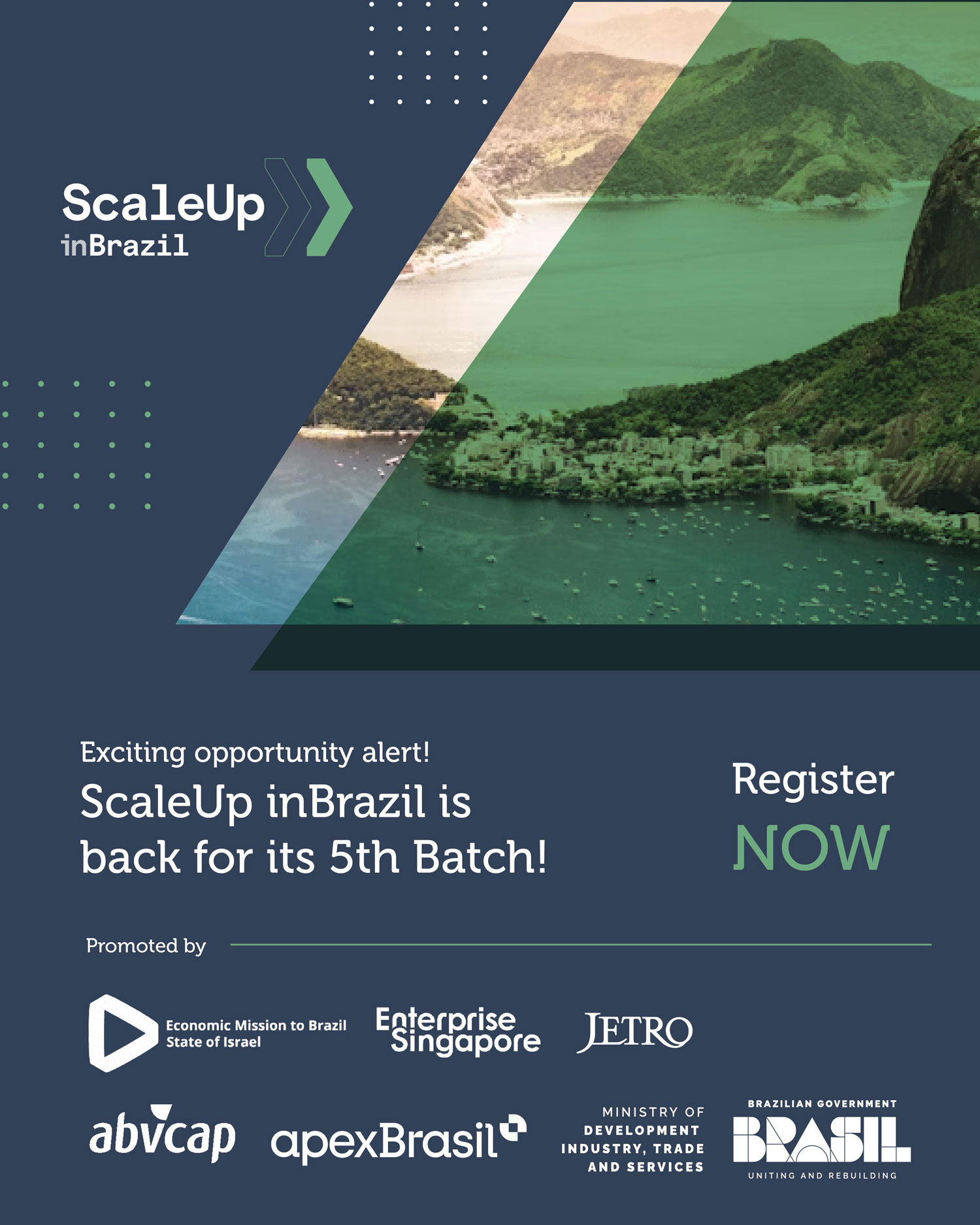 ScaleUp inBrazil - Batch 5 is now OPEN - מכון היצוא